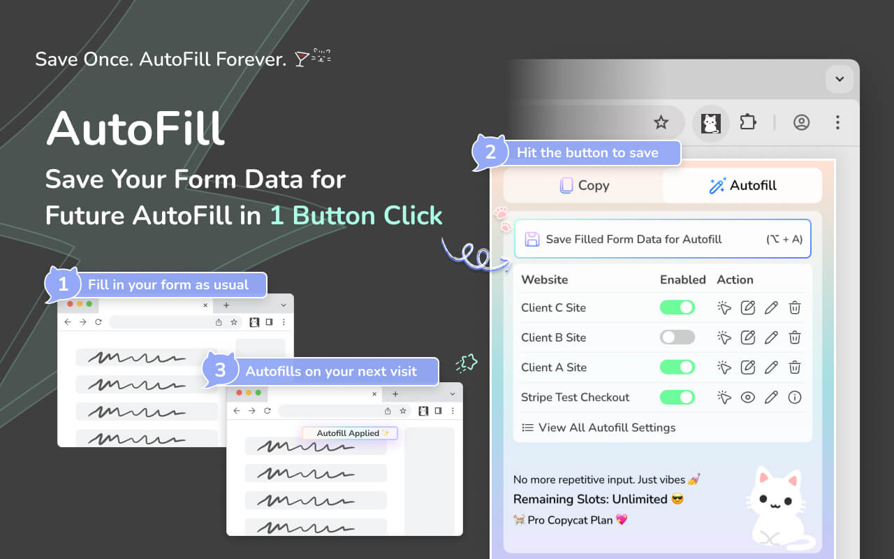 Chrome Autofill Not Working? Here’s What Works Better | MultiField CopyCat